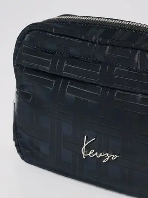 Kenzo Printed Polyester Belt Bag - Blue