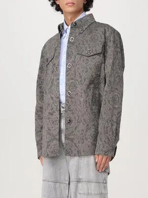 Versace Printed Shirt Jacket