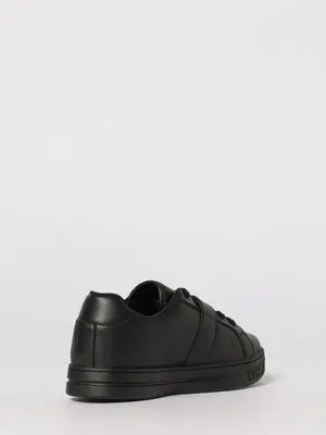 Versace Leather Sneakers - Black