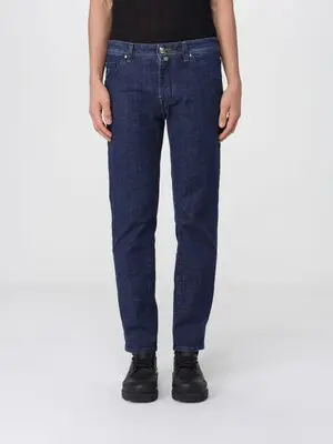 Jacob Cohen Slim Fit Jeans In Cotton Denim - Navy