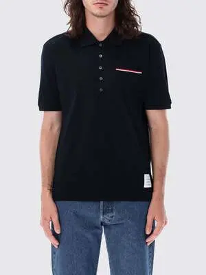Thom Browne Polo Shirt Colour - Blue