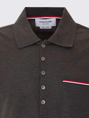Thom Browne Polo Shirt Colour - Grey