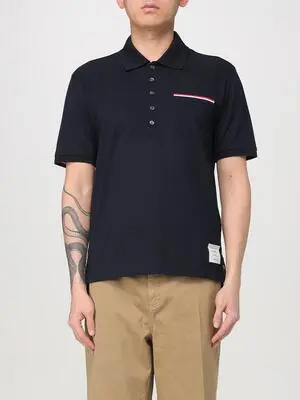 Thom Browne Polo Shirt Colour - Navy