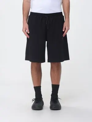MSGM Cotton Jogging Shorts - Black