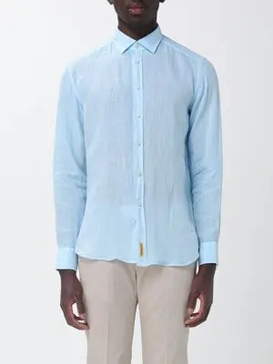 B.D.BAGGIES Basic Cotton Shirt - Gnawed Blue