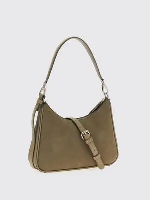 Stella McCartney Logo Perforated Shoulder Bag
