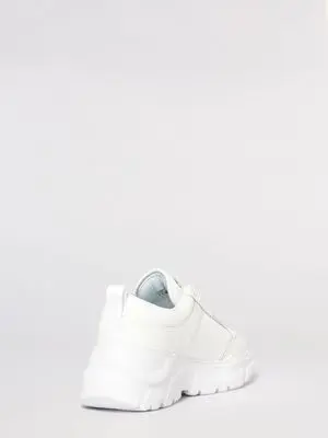 Versace Leather Sneakers - White