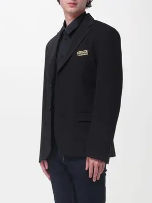Versace Wool Blend Single Breasted Blazer