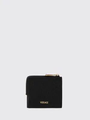 Versace Grained Leather Wallet