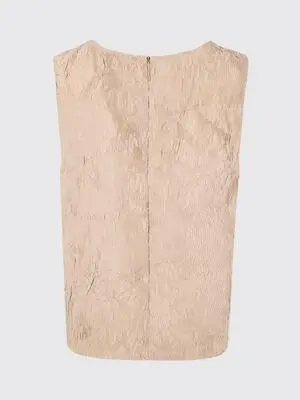 Giorgio Armani Pleated Crêpe Sleeveless Top