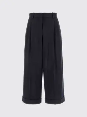 THE ROW Lior High-waisted Wide-leg Wool Palazzo Trousers