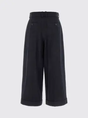 THE ROW Lior High-waisted Wide-leg Wool Palazzo Trousers