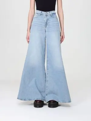 7 For All Mankind Flare Jeans In Stretch Denim - Blue
