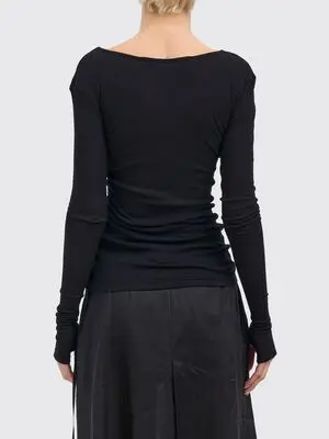 Isabel Benenato Cotton Blend Top