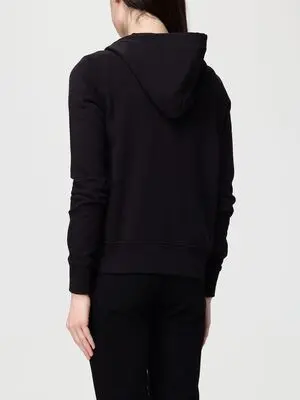 Versace Cotton Logo Zip-up Hoodie