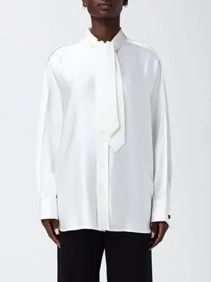 Bottega Veneta Satin Shirt - White