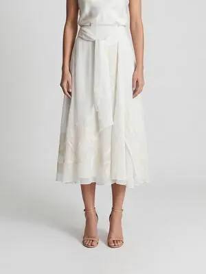 FORTE_FORTE Skirt - Ivory