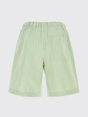 Dries Van Noten Striped Cotton Drawstring Shorts
