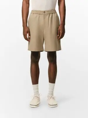 Ami Paris Zip Up Shorts For Men