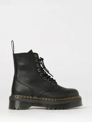 Dr. Martens Platform Combat Boots - Black
