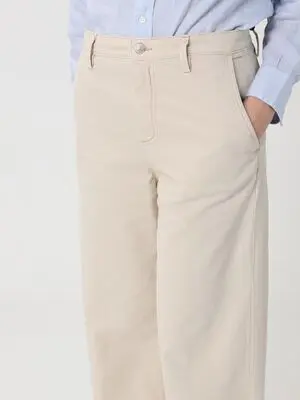 7 For All Mankind Cotton Denim Wide Leg Jeans