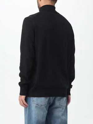 Fred Perry High Neck Jumper - Black
