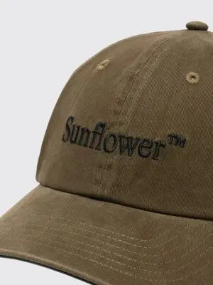 SUNFLOWER Embroidered Logo Cotton Twill Hat