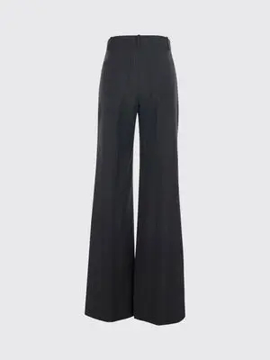 Victoria Beckham High-waisted Flared Tailored Pants In Wool Flannel