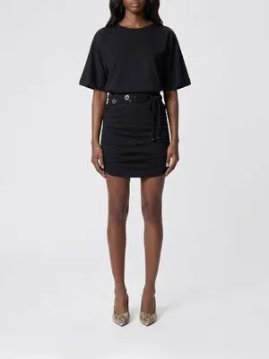 Pinko Cotton T-shirt Dress - Black