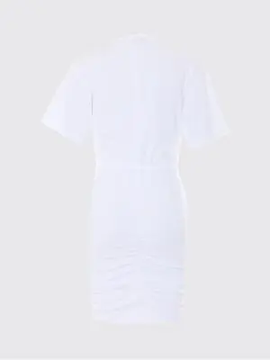 Pinko Cotton T-shirt Dress - White