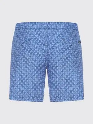 Incotex Printed Polyester Swim Shorts