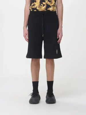 Versace Cotton Sport Shorts - Black