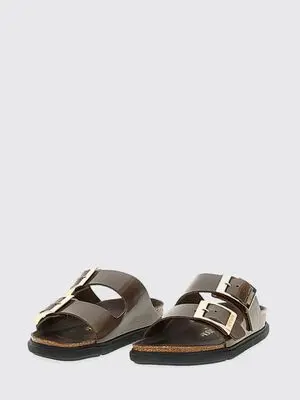BIRKENSTOCK Arizona Droplet Buckle Leather Double-strap Sandals