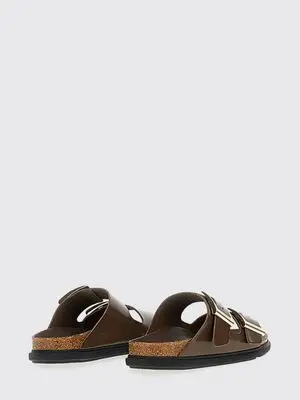 BIRKENSTOCK Arizona Droplet Buckle Leather Double-strap Sandals
