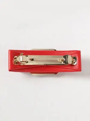 FERRAGAMO Vara Calfskin Hair Clip