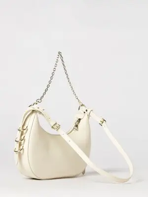 Patrizia Pepe Grained Leather Bag - White