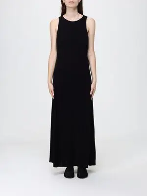 Max Mara Long Off-the-shoulder Tunic In Viscose Jersey - Black