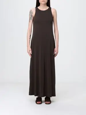 Max Mara Long Off-the-shoulder Tunic In Viscose Jersey - Brown