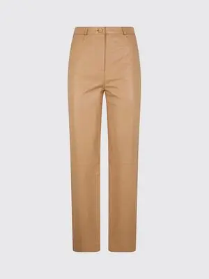 Loulou De Saison Lambskin Leather Trousers