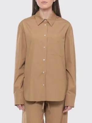Loulou De Saison Classic Cotton Shirt Brown