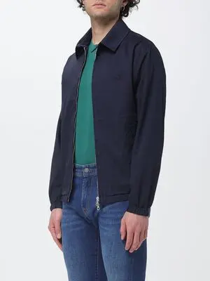 BROOKSFIELD Zip-up Collared Jacket - Navy