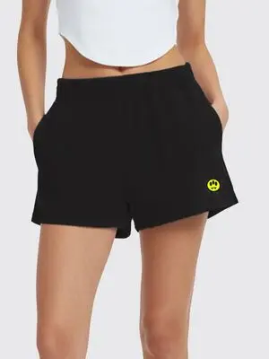 BARROW Cotton Sport Shorts - Black