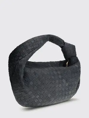 Bottega Veneta Jodie Intrecciato Suede Bag - Indigo