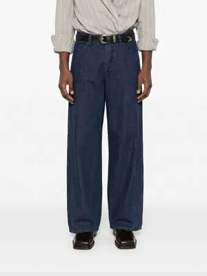 SUNFLOWER Denim Wide-leg Jeans - Blue
