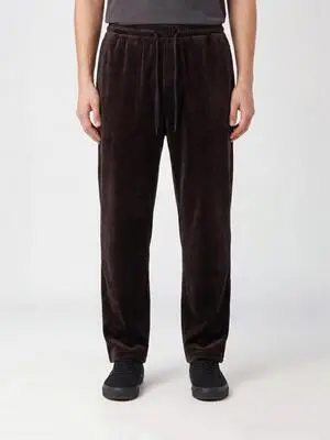 Y3 Velvet Drawstring Waist Pants
