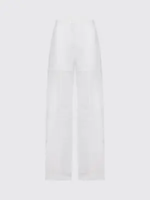 JIL SANDER High-waisted Wide-leg Cotton Palazzo Pants