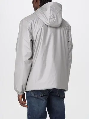Rains Zip-up Hooded Jacket - Grey