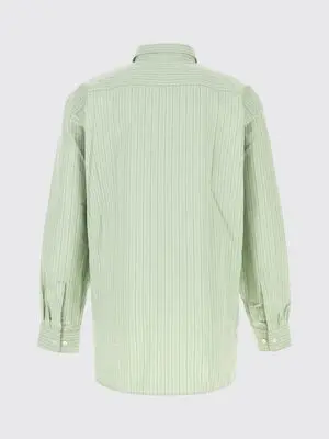 Dries Van Noten Striped Cotton Shirt - Green