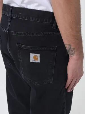 Carhartt Work In Progress Newel Jeans In Organic Denim - Black