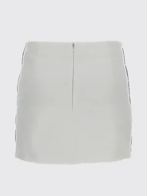 DES_PHEMMES Embellished Crêpe Pencil Mini Skirt